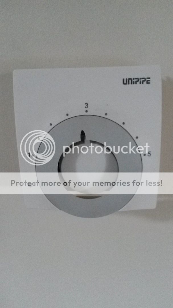 Unipipe underfloor heating thermostat | DIYnot Forums